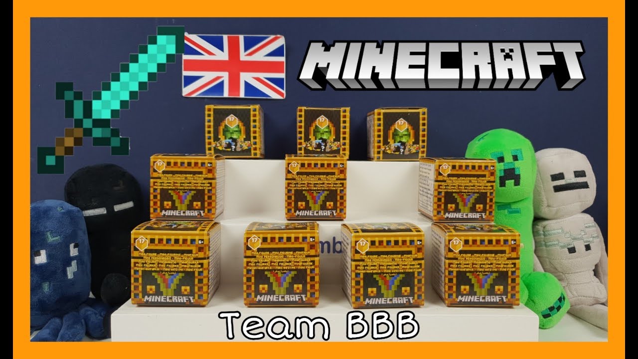 MINECRAFT MONDAY 3! SERIES 17 Egyptian Mythology Blind Box Mystery Mini ...