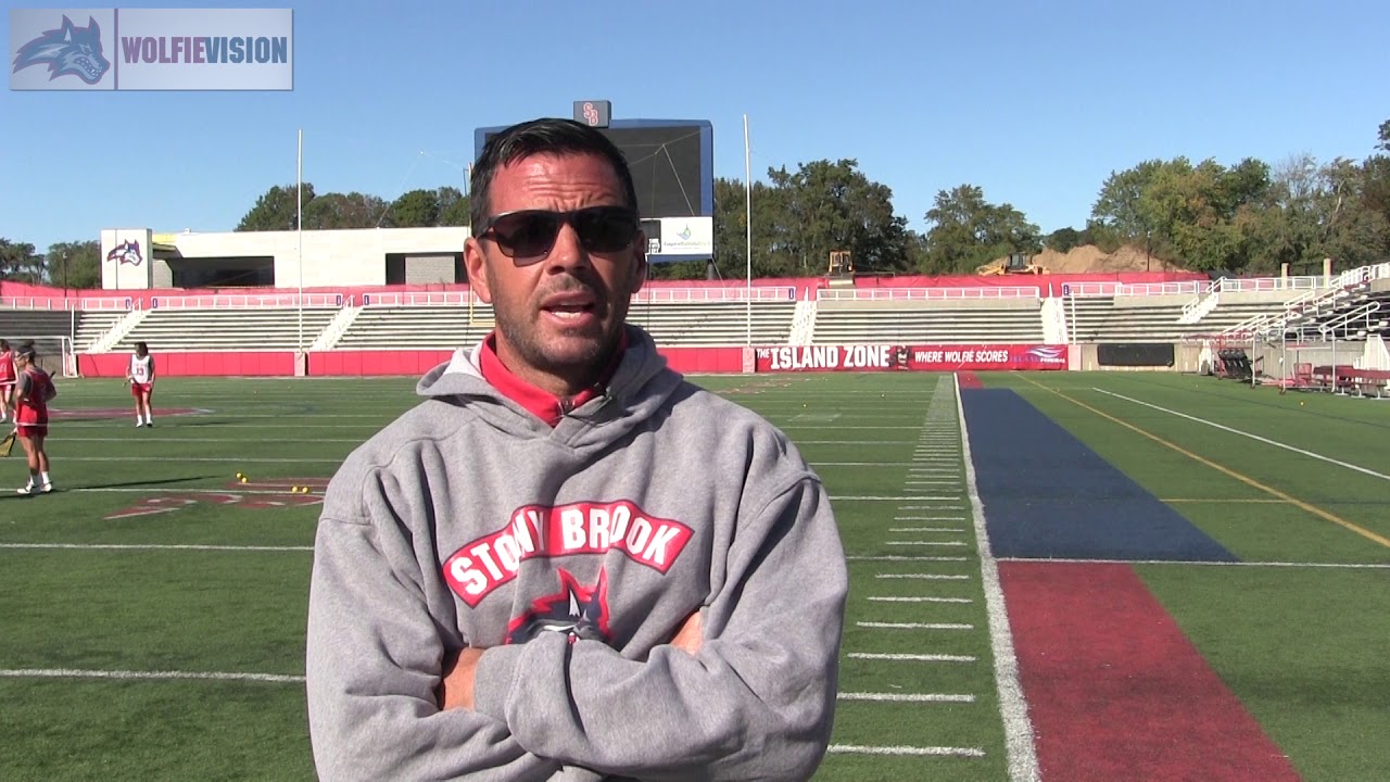 Stony Brook WLAX head coach Joe Spallina - YouTube