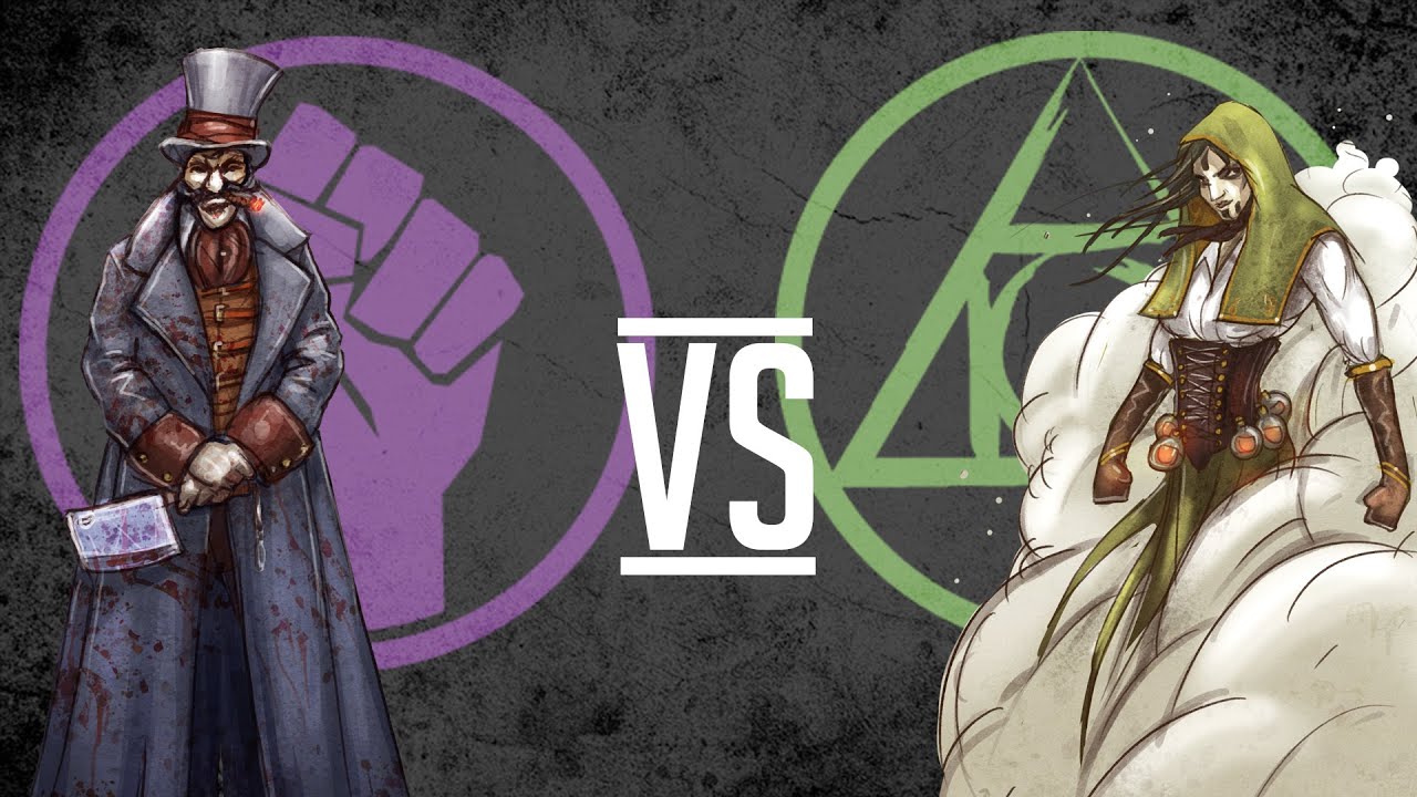 GUILD BALL SEASON 4.2: Alchemists (Smoke) vs Union (Rage) - YouTube