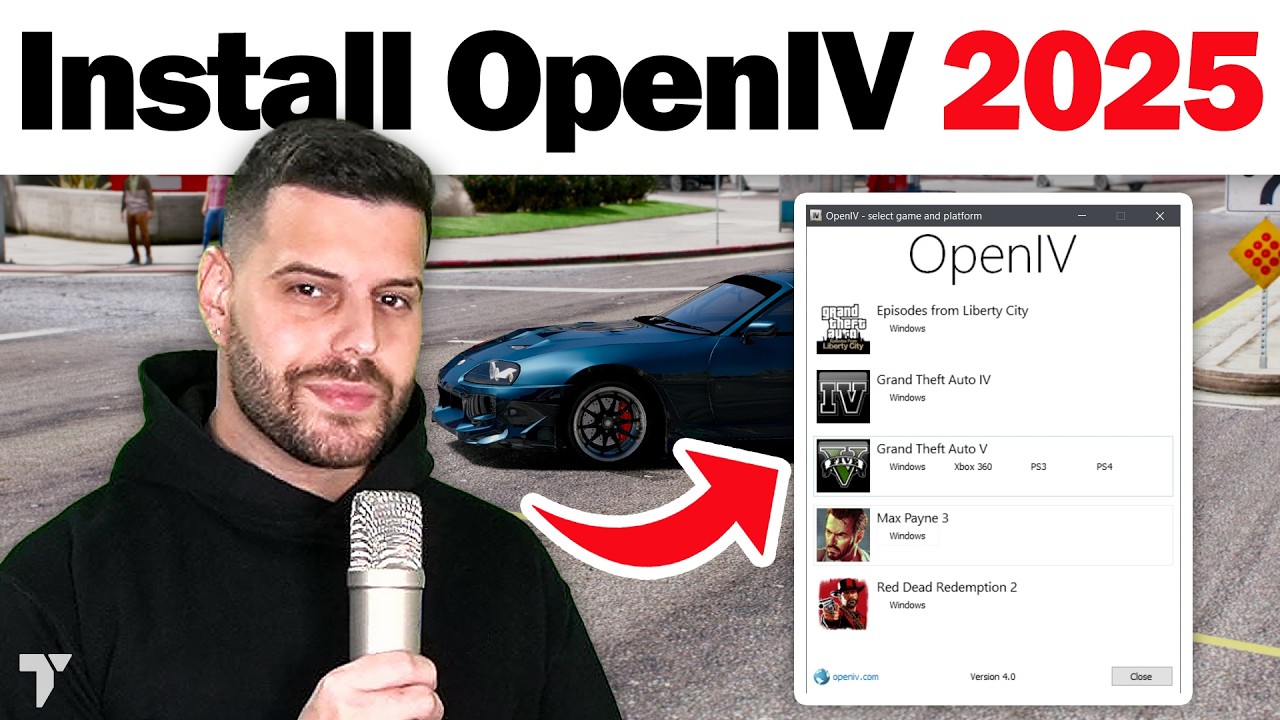 How to Download & Install OpenIV (2025) for GTA 5 MODS - YouTube