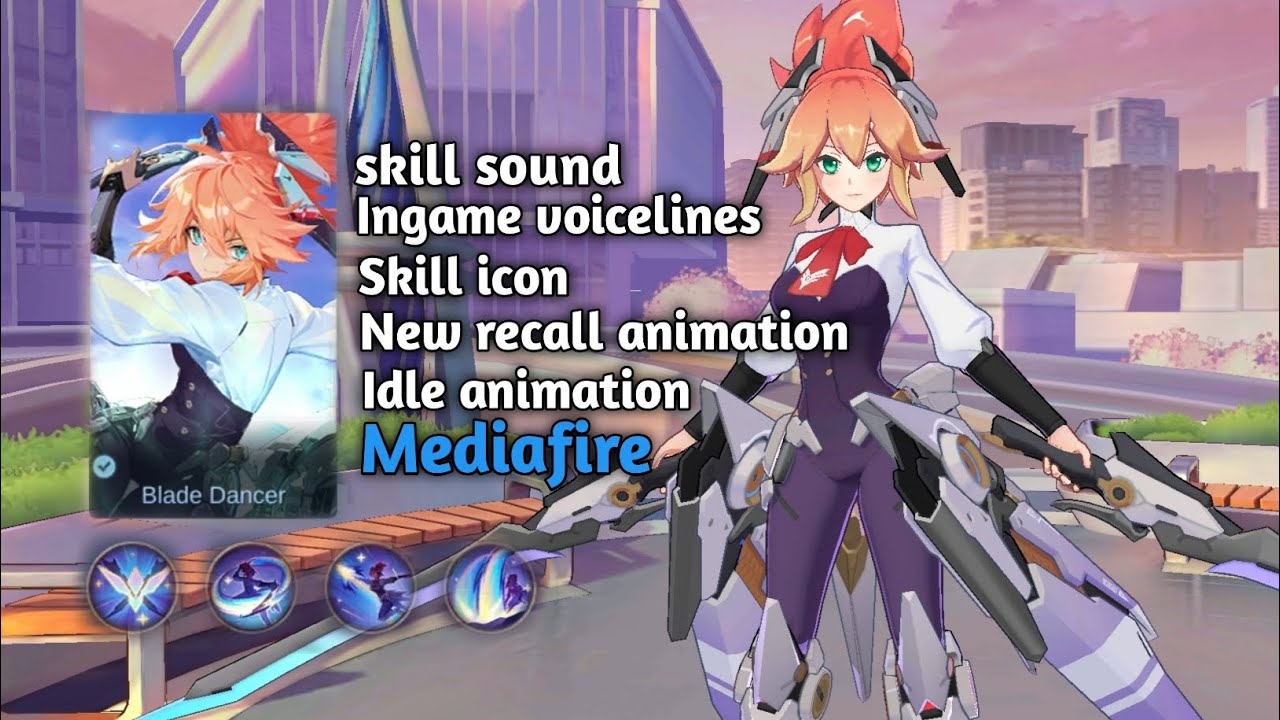 Fanny Aspirant skin script with skill icon and new recall animation ...