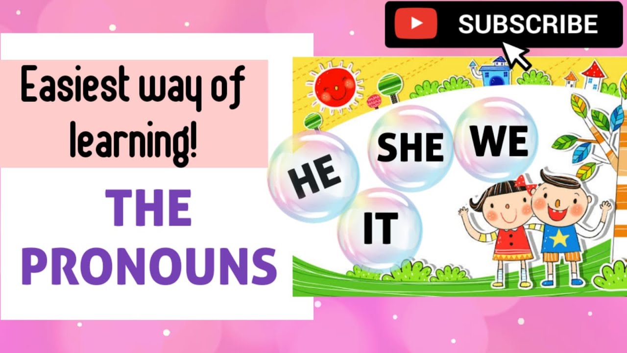 Pronouns | Pronoun for Kids | Pronouns for Grade 1 | Pronouns in ...