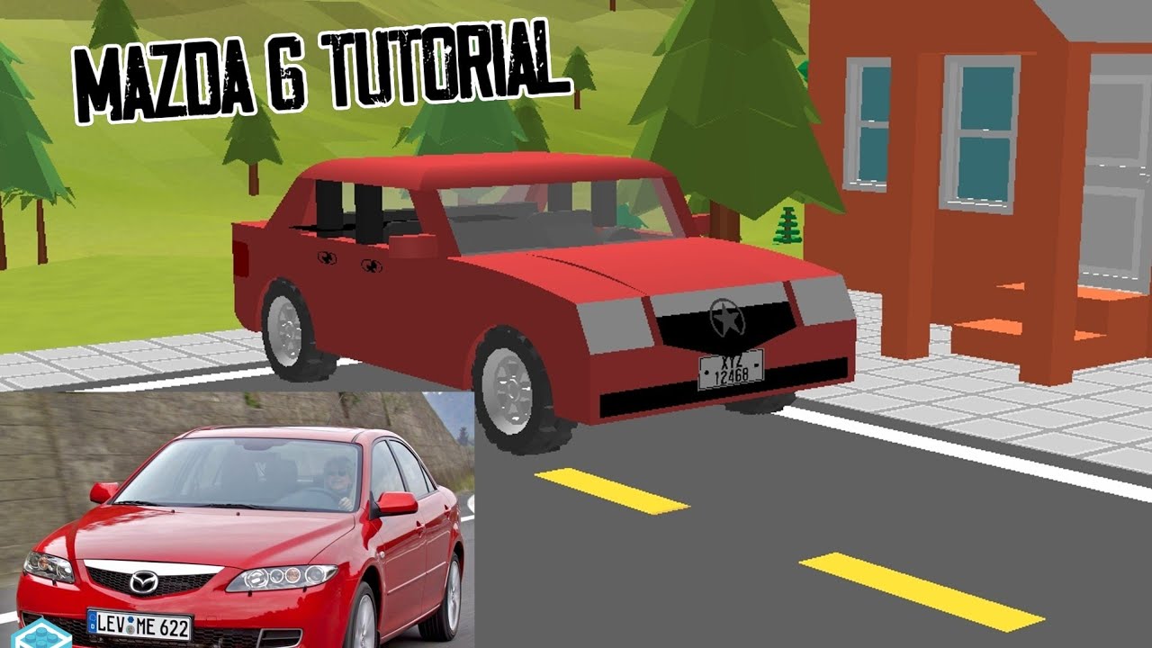 2005 Mazda 6 Tutorial | Draw Bricks - YouTube