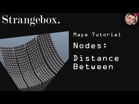 Maya Nodes Tutorial: Distance Between Node - YouTube