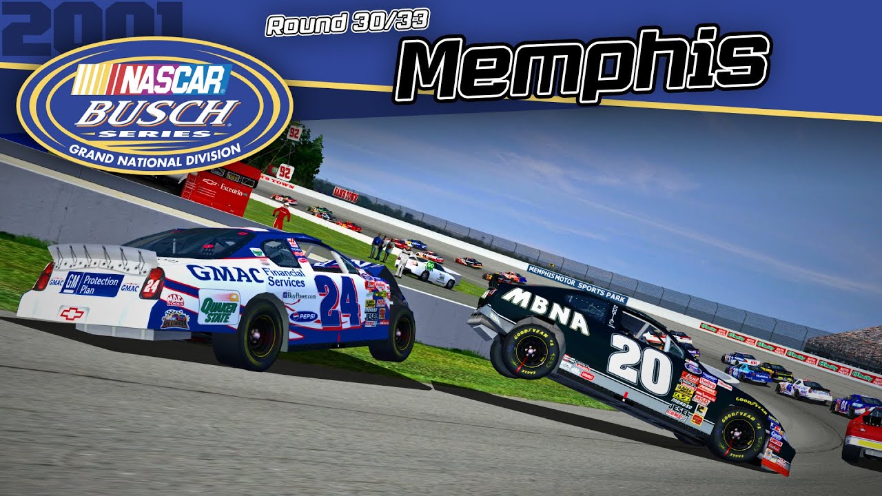 GNS '01 | Round 30/33: Memphis Motorsports Park | NR2003 Career Mode ...