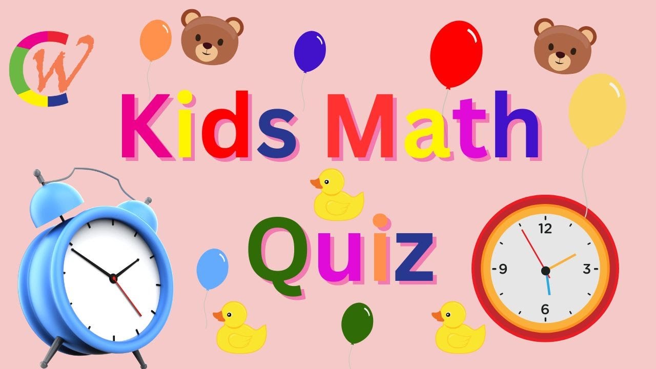 Kids Math Quiz |quiz time| @CartoonWorld21807 #kidslearnworld #quiztime ...