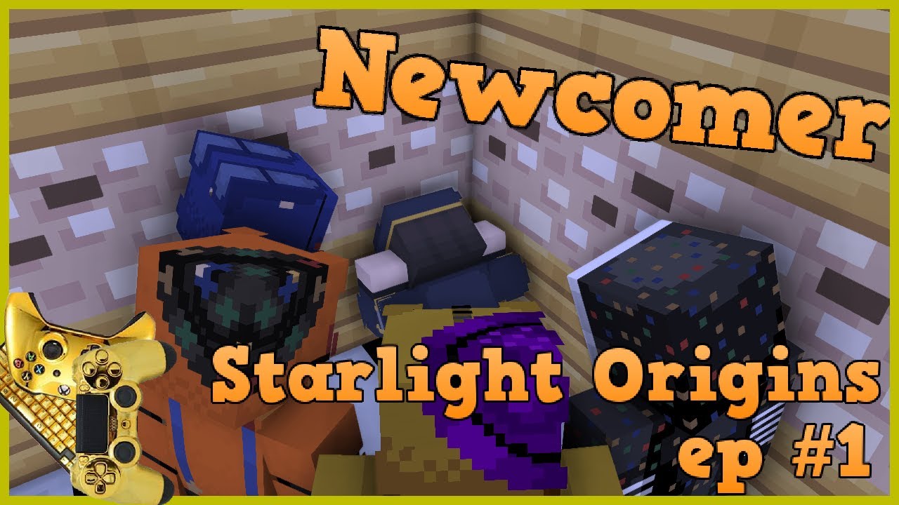 Minecraft Starlight Origins Ep 1| New Friend - YouTube