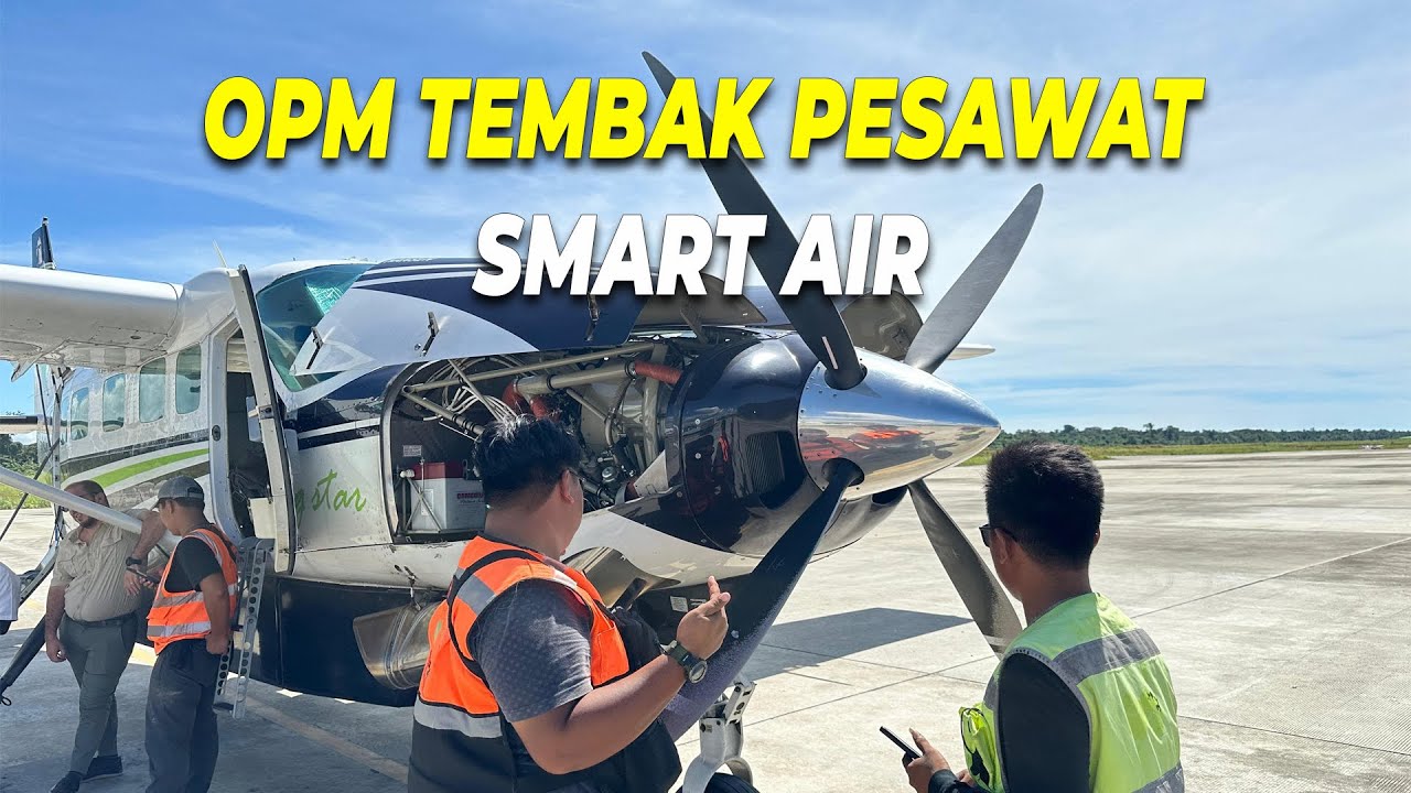 OPM Tembak Pesawat Smart Air - YouTube
