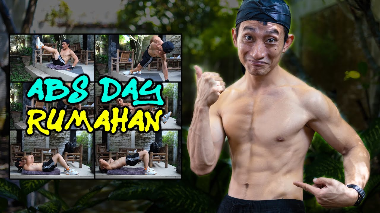 (Latihan Perut) Abs Day Dengan Latihan Rumahan | 6 Gerakan !! - YouTube