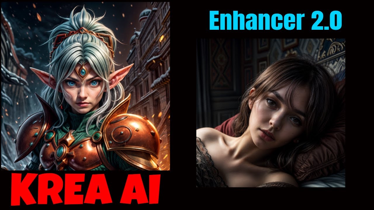 KREA AI Enhancer 2.0 | New Interface (Almost to 1000 subs) - YouTube