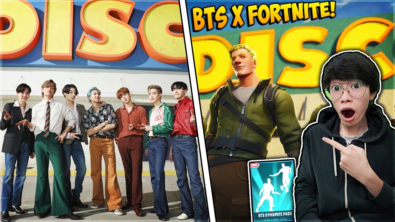WOW! Ada Konser BTS "Dynamite" Di Game Fortnite?! (KPOP Dance Emote Its ...
