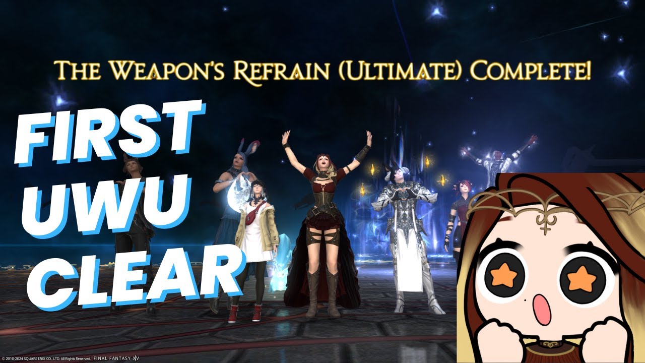 FIRST UWU CLEAR!! (MCH POV) | FFXIV The Weapon's Refrain (Ultimate) - YouTube