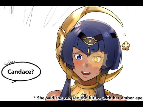 Genshin impact MMD Candace never blink - YouTube