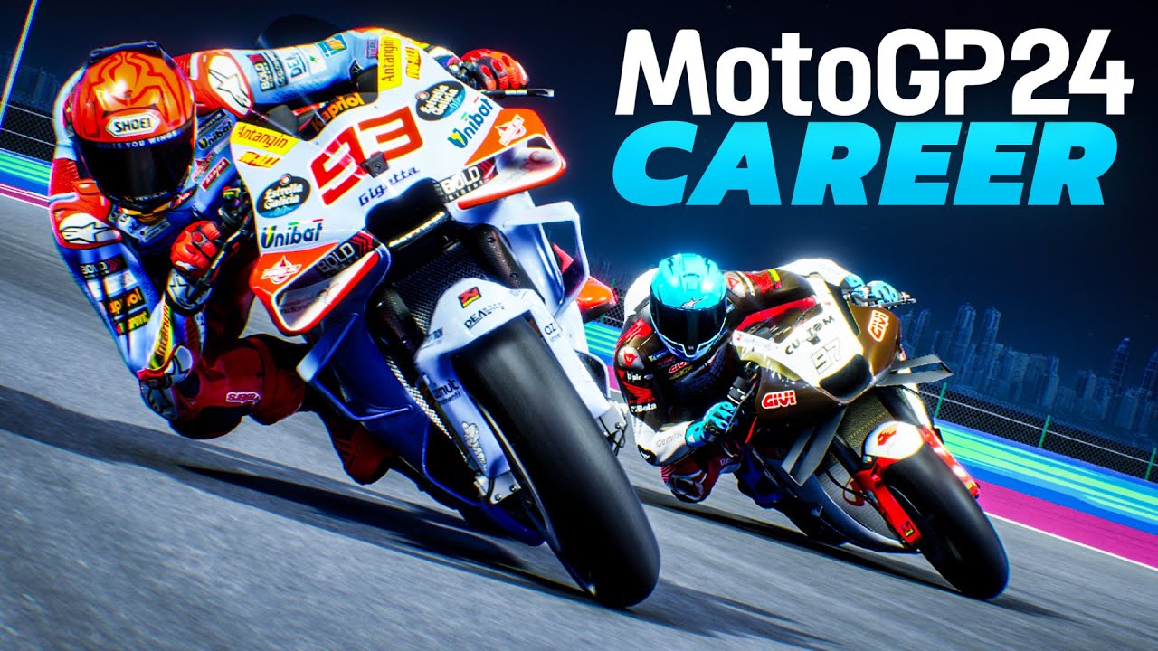 MotoGP 24 CAREER MODE Part 2! BIG BOY BIKES! - YouTube