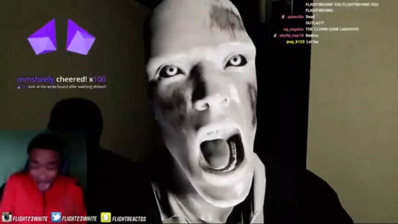 FlightReacts gets scared asf playing Emily 😂😂😂 - YouTube