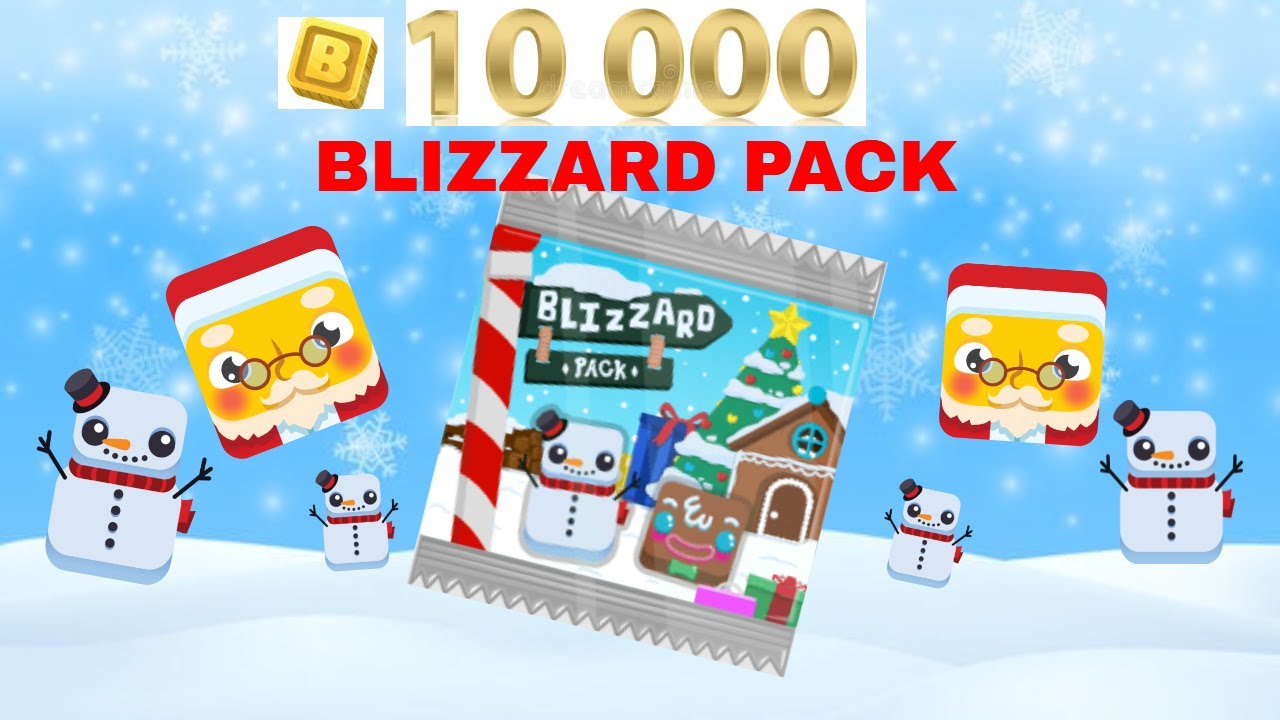 10,000 Token Blizzard Pack Opening (Blooket) - YouTube