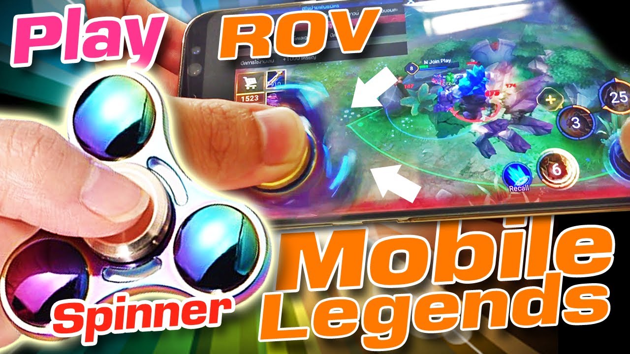 Fidget Spinner make Mini Joystick Play Mobile Legend or Realm of valor ...
