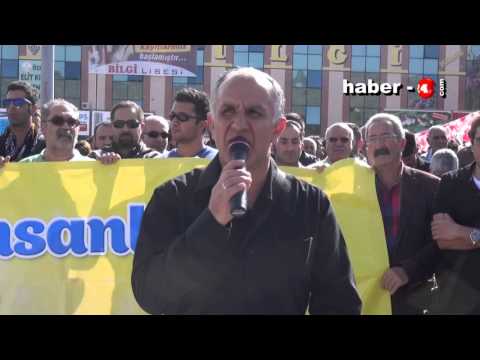 Ankara da Yaşanan Katliam Lanetlendi