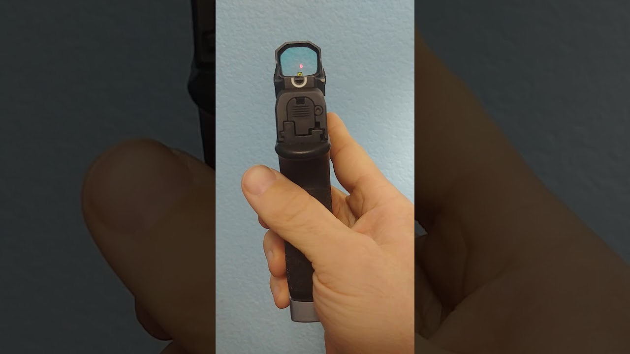 Springfield Hellcat. Stock sights with swampfox sentinel red dot. - YouTube