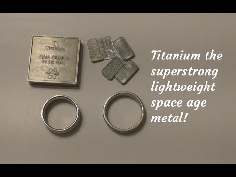 Titanium the space age exotic metal bullion | Used in aerospace ...