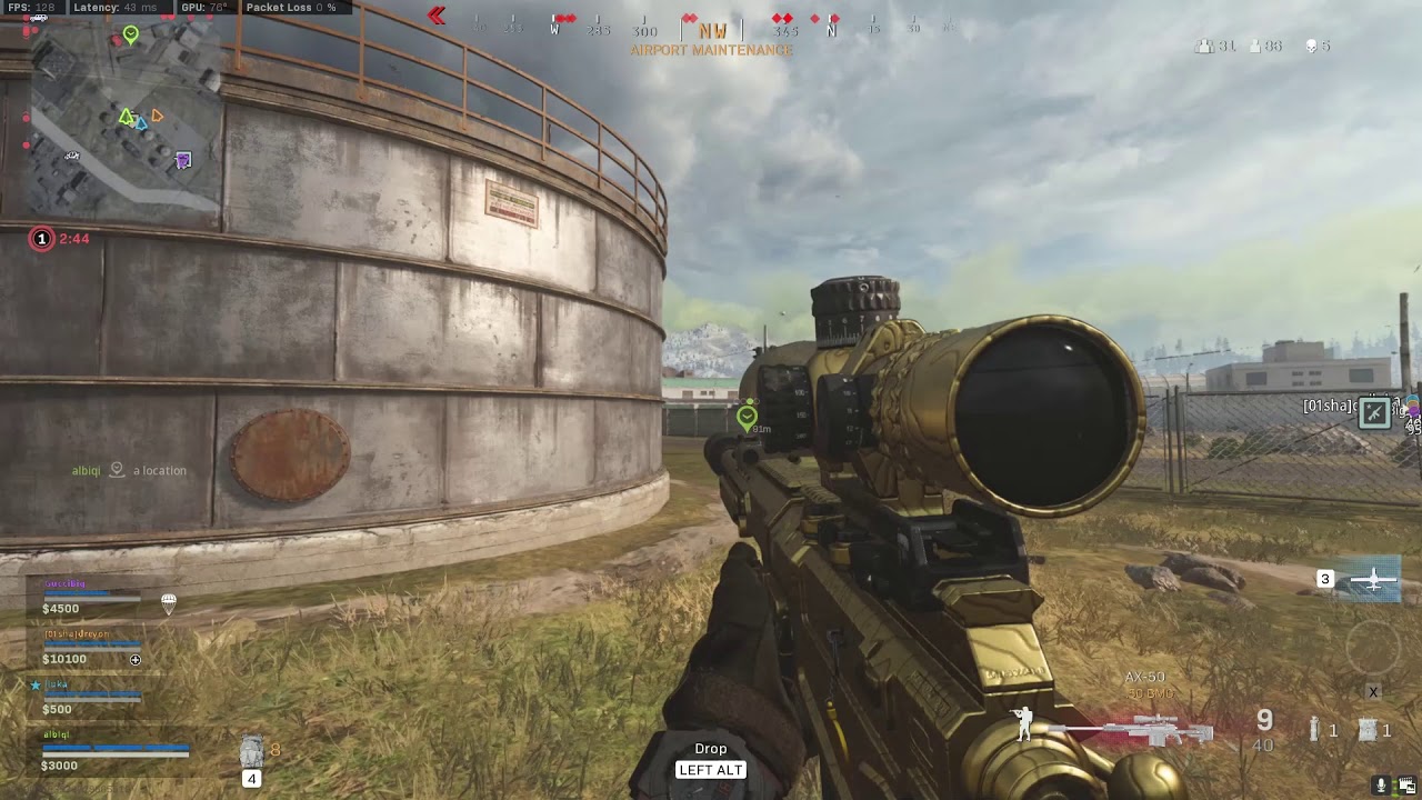 COD Warzone Sniping Montage (part 2) - YouTube