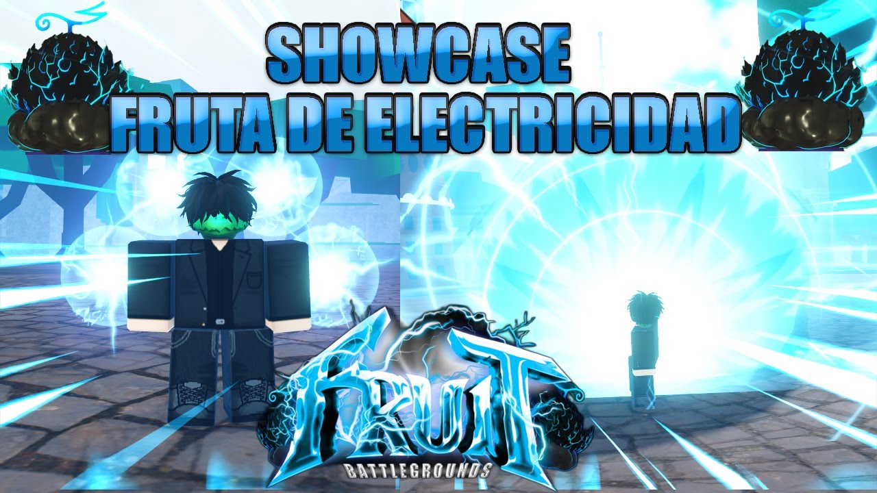 LA FRUTA MITICA DE ELECTRICIDAD EN FRUIT BATTLEGROUNDS | SHOWCASE GORO ...