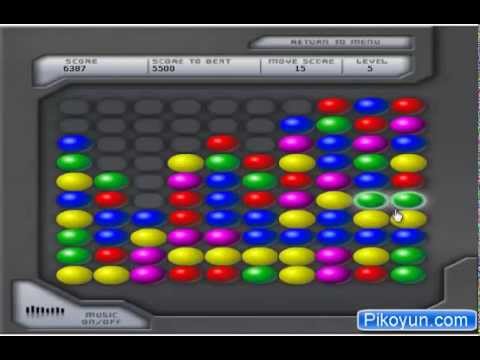 Renkli Balon Patlatma oyunu video (sesli)