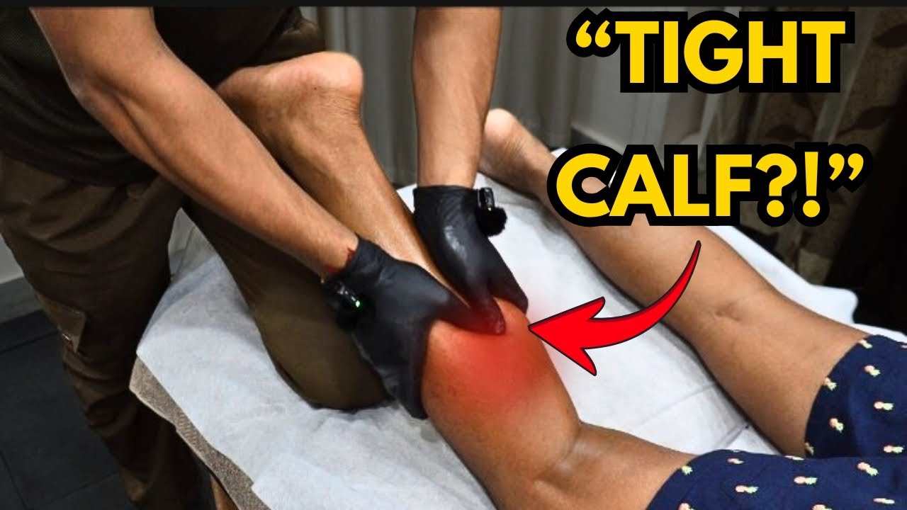 “Deep Calf pain Release Therapy That Works in Minutes ⚡ Deep Tissue ...