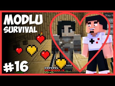 SEVGİLİMLE NİŞAN YAPTIK ve MEYVE BAHÇELERİ - Minecraft Modlu Survival - #16