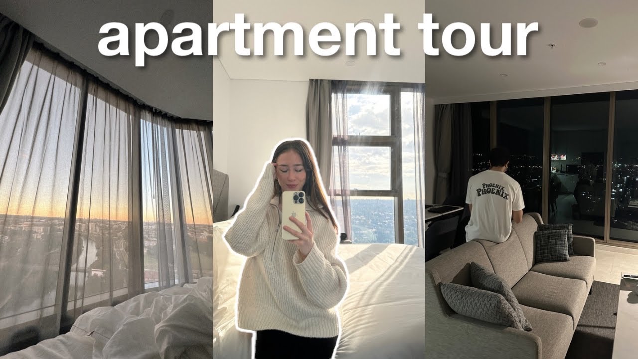SYDNEY APARTMENT TOUR | high-rise, luxury, modern & minimal - YouTube
