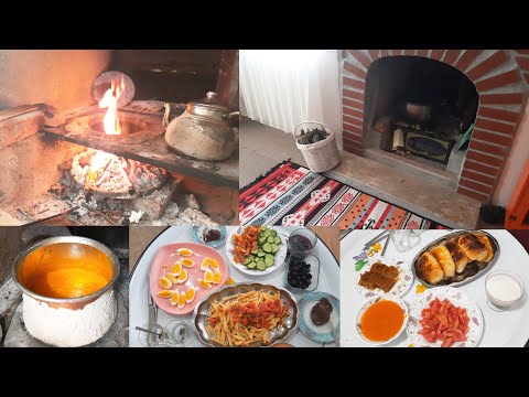 Ocak başı, Köy işleri / dolu dolu bir #köyvlog 'u