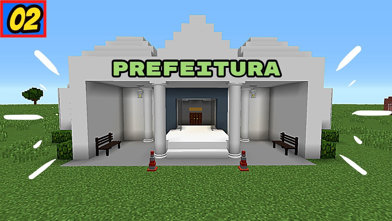 Minecraft City - Prefeitura da Cidade - YouTube