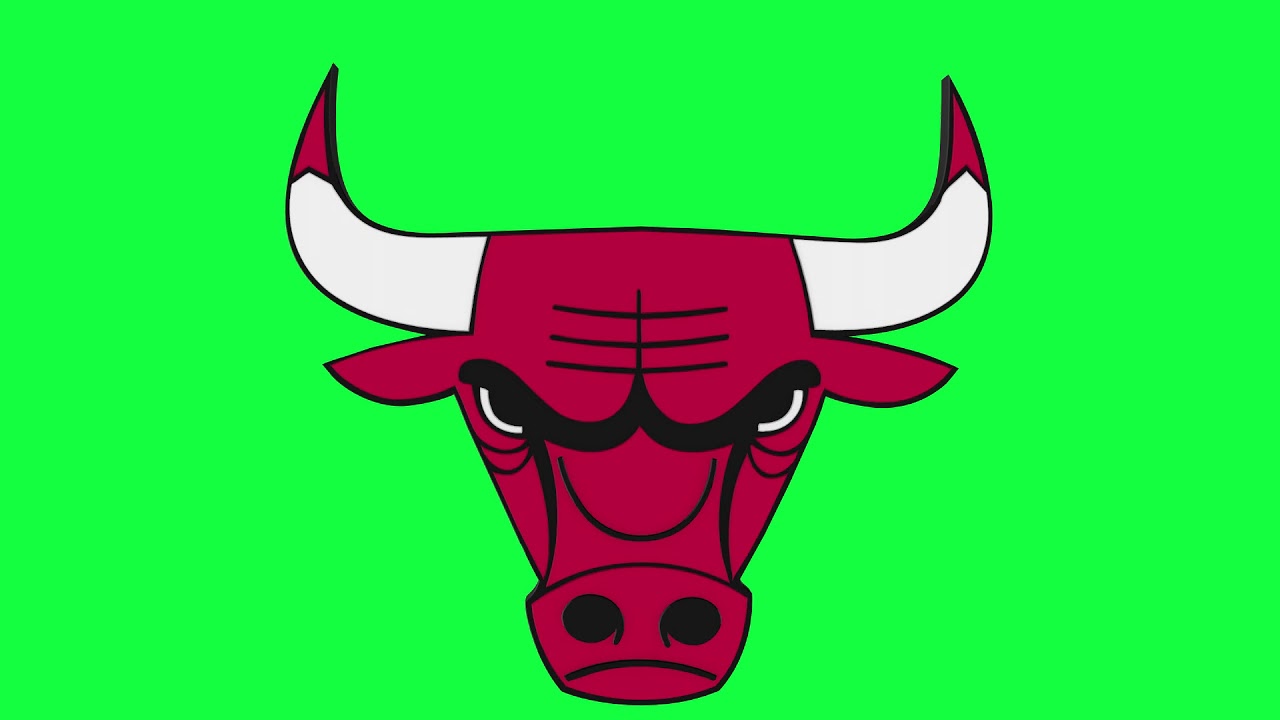 Chicago Bulls Green Screen Logo Loop Chroma Animation - YouTube