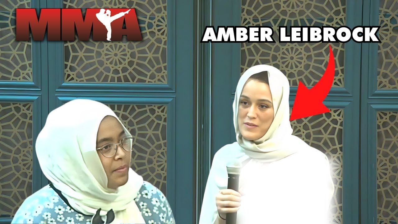 Pro MMA Fighter Amber Leibrock Accepts Islam! [Emotional Shahada] - YouTube