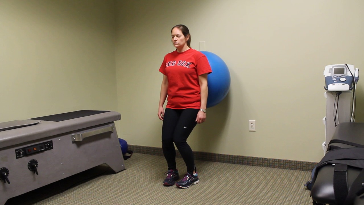 Wall Squats - YouTube