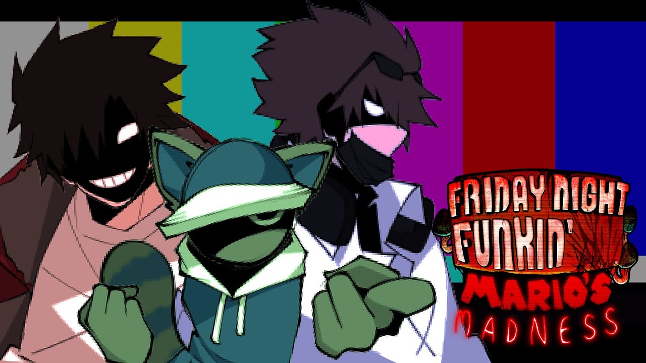 UNBEATABLE Cover With Shade, Dan & Zhero┃Friday Night Funkin' Cover ...