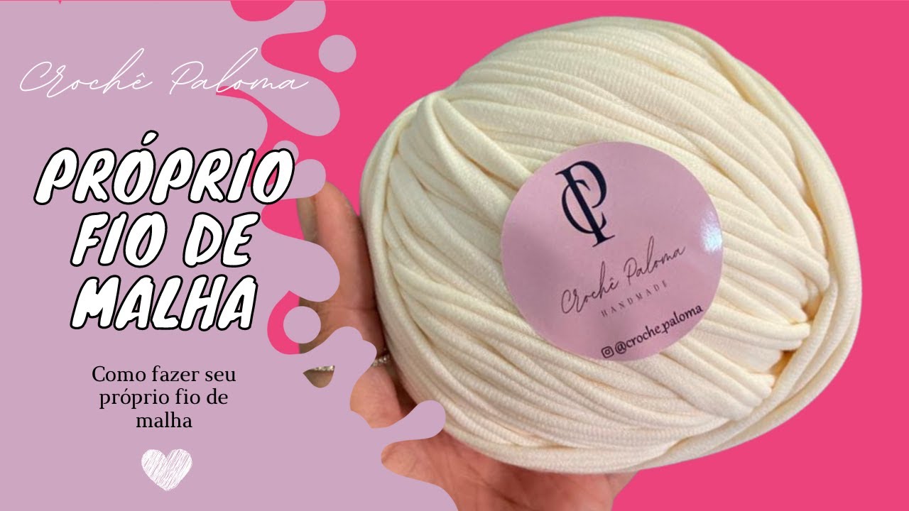 PASSO A PASSO DE COMO FAZER SEU PRÓPRIO FIO DE MALHA - Tipo de fio ...