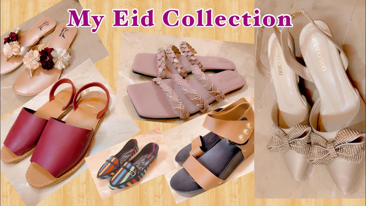 My Eid Shoes Collection || Daily To Party Wear || New Style & New ...