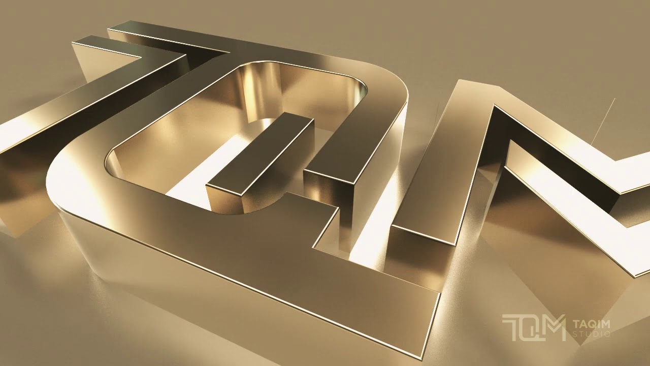 001_TQM_3D Logo Animation_Gold - YouTube