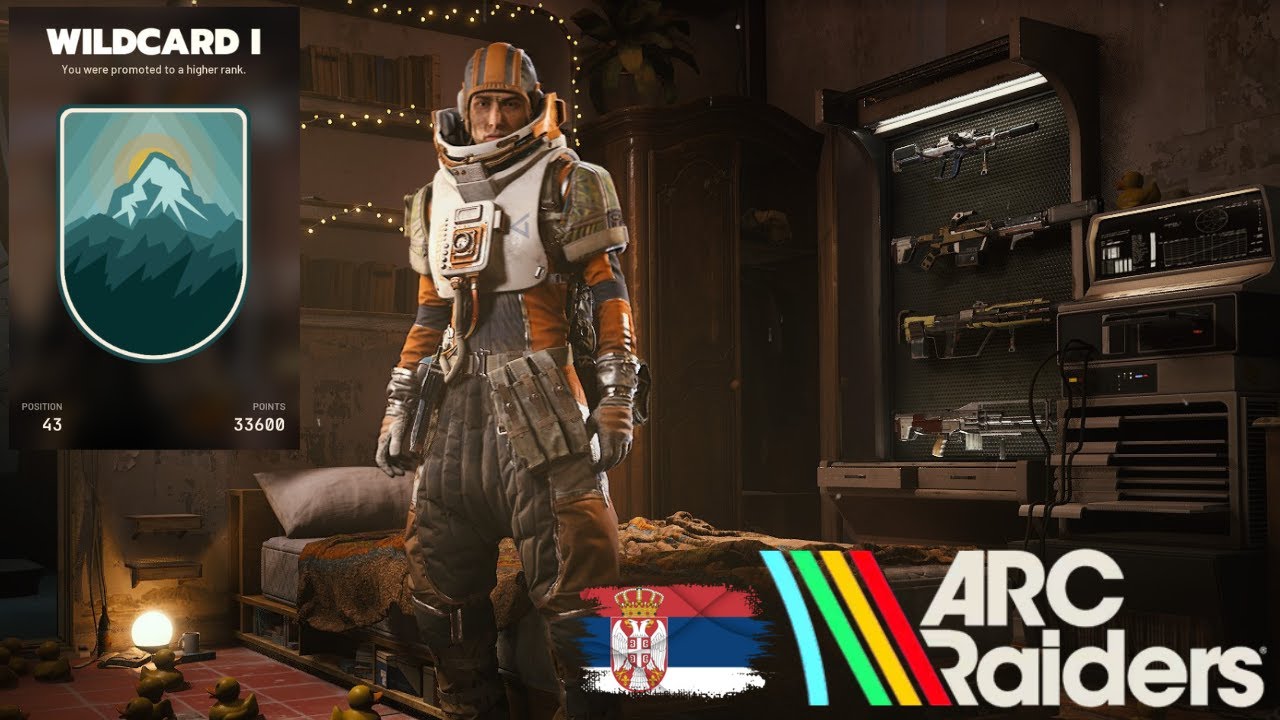 🚥ARC Raiders - WILDCARD I RANK, MAX LVL RAIDER [Early morning loot ...