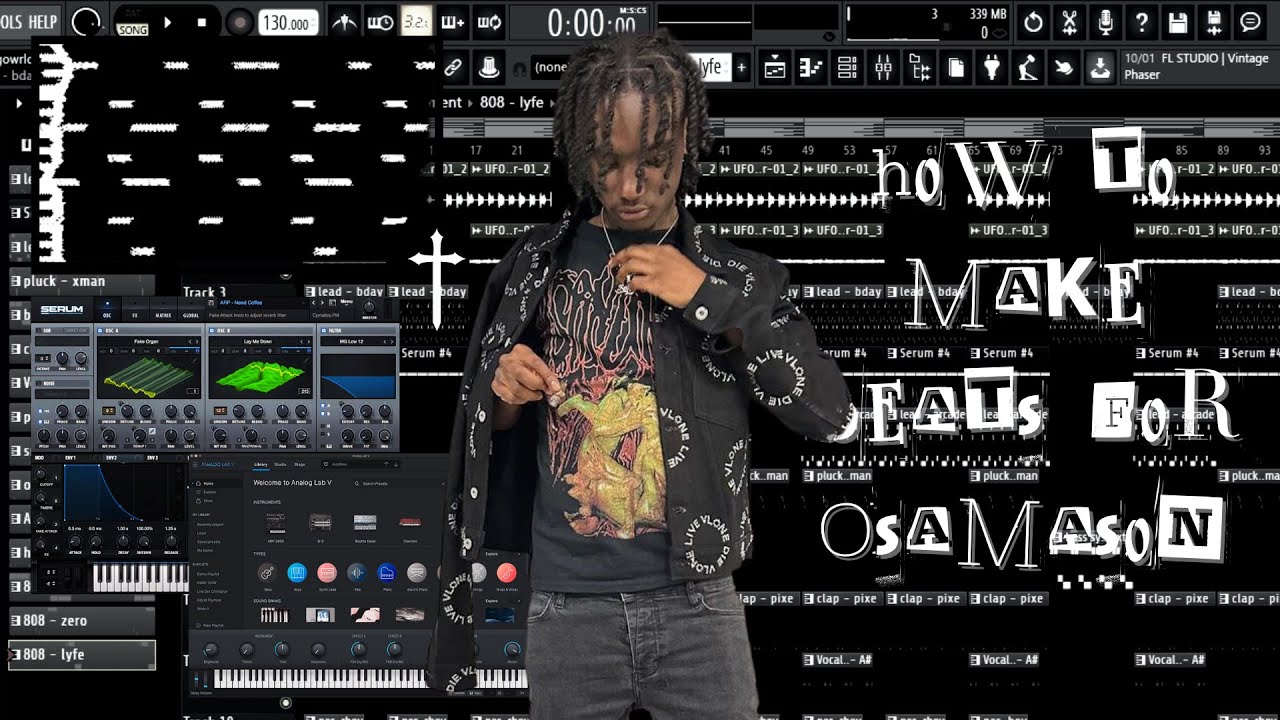 How OK Make CRAZY Beats For OSAMASON & NETTSPEND | FL Studio Tutorial ...