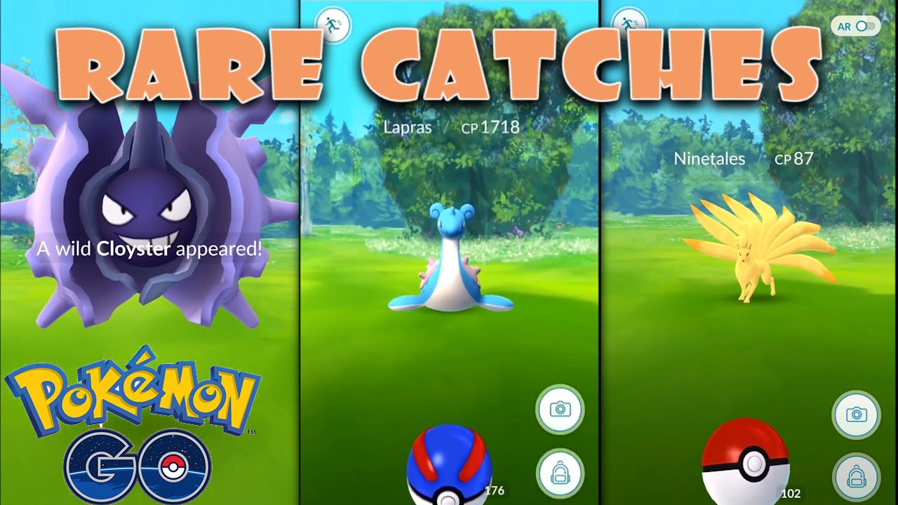 Pokemon GO Rare Pokemon in the wild Caught Episode 1 - YouTube