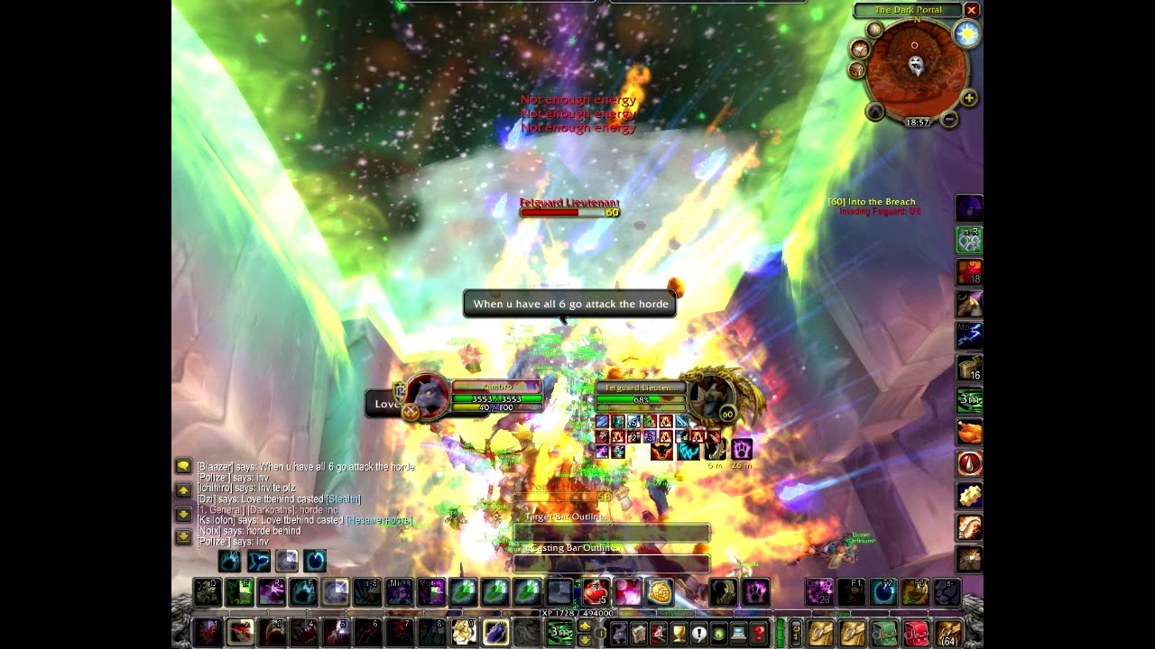 WoW TBC Elysium Project OPENING DARK PORTAL! - YouTube