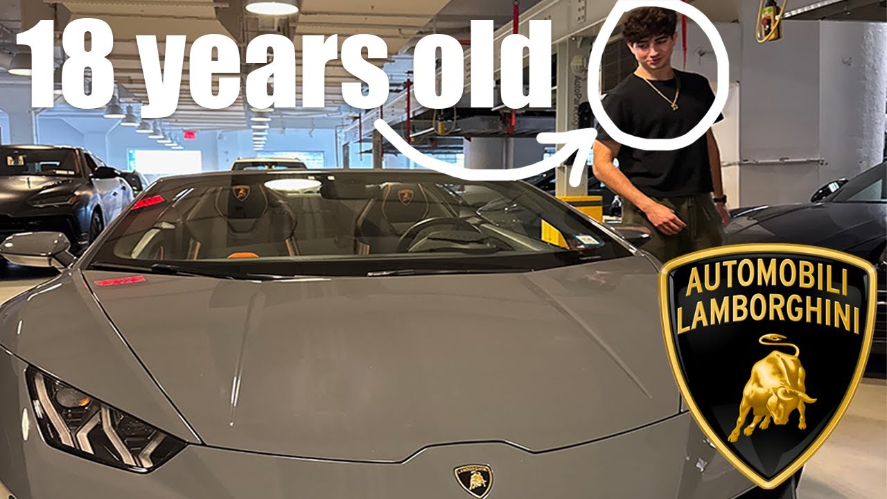 Buying a lambo at 18 - YouTube