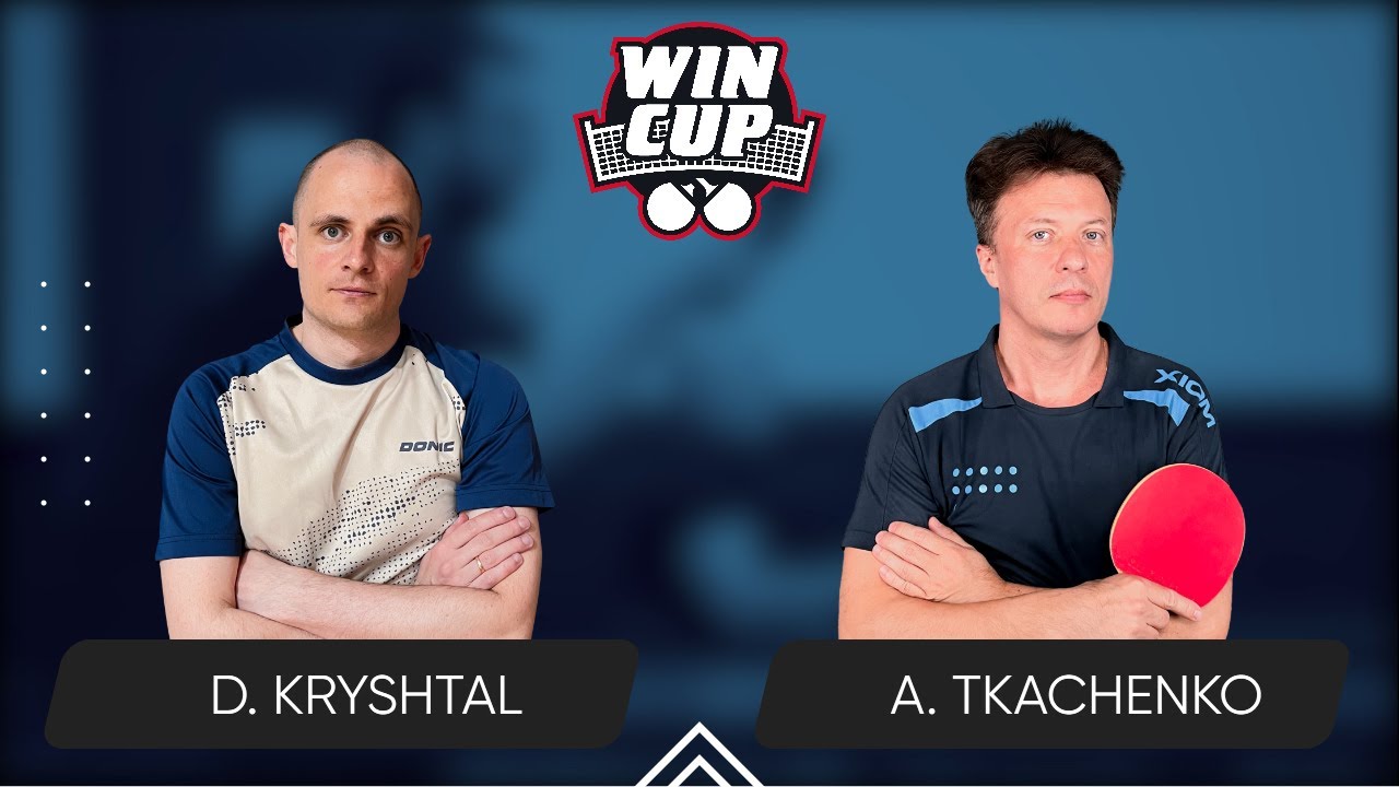 15:30 Dmytro Kryshtal - Artem Tkachenko 08.10.2024 WINCUP Advanced. TABLE 1 - YouTube