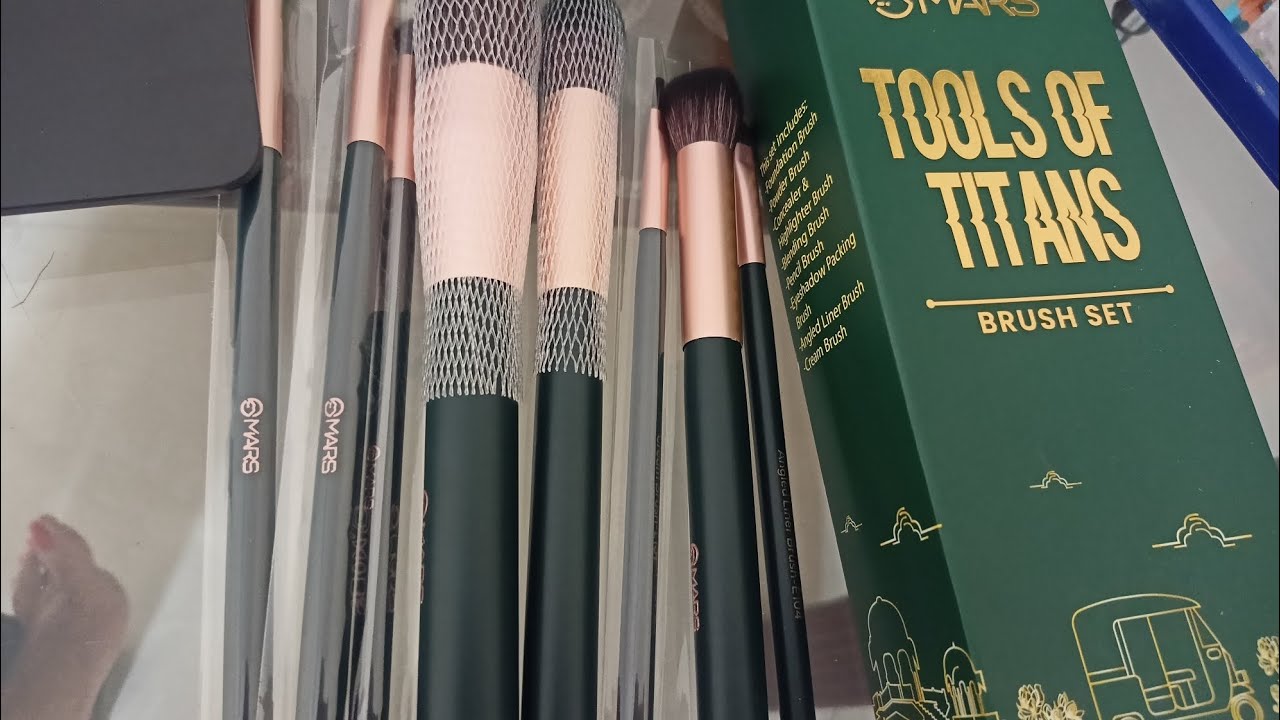 #Mars Tools of Titans makeup brushes, the best brushes so far @699 ...