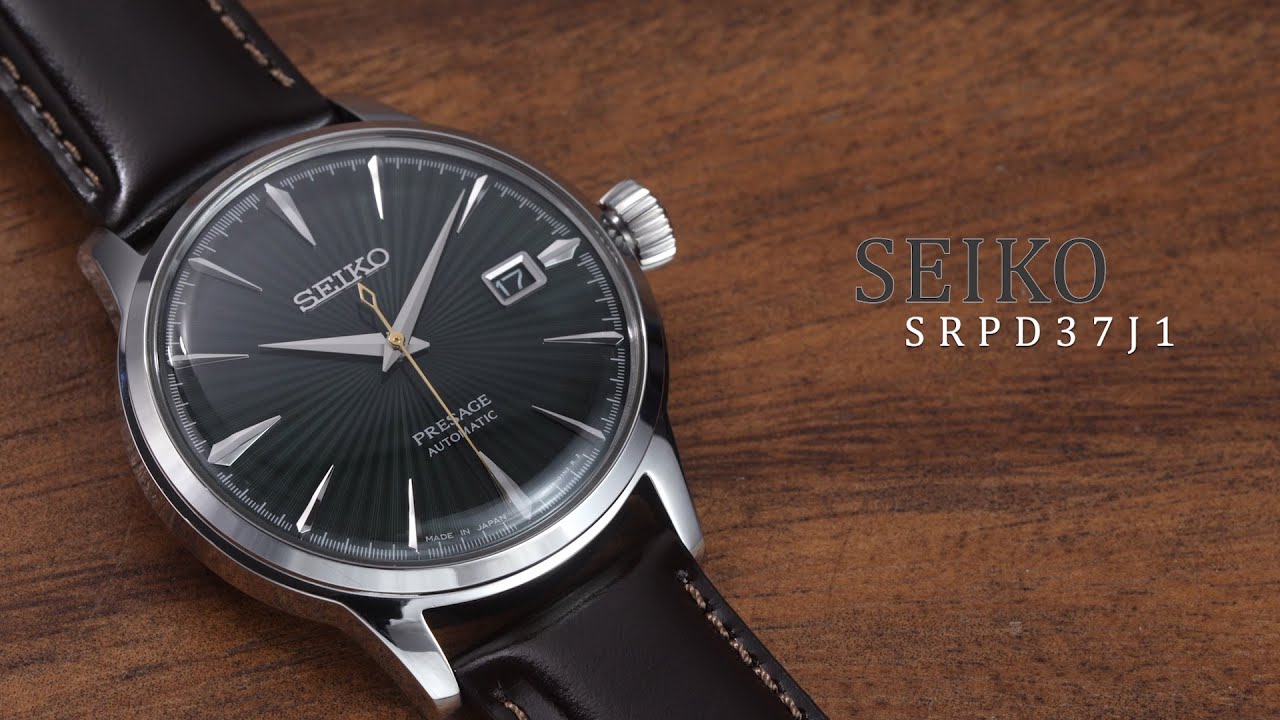 Seiko Presage Cocktail Green SRPD37J1 automatic