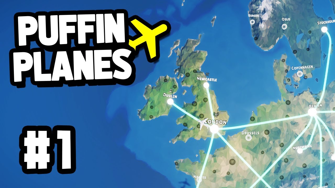 Creating a NEW AIRLINE Company in Puffin Planes #1 - YouTube