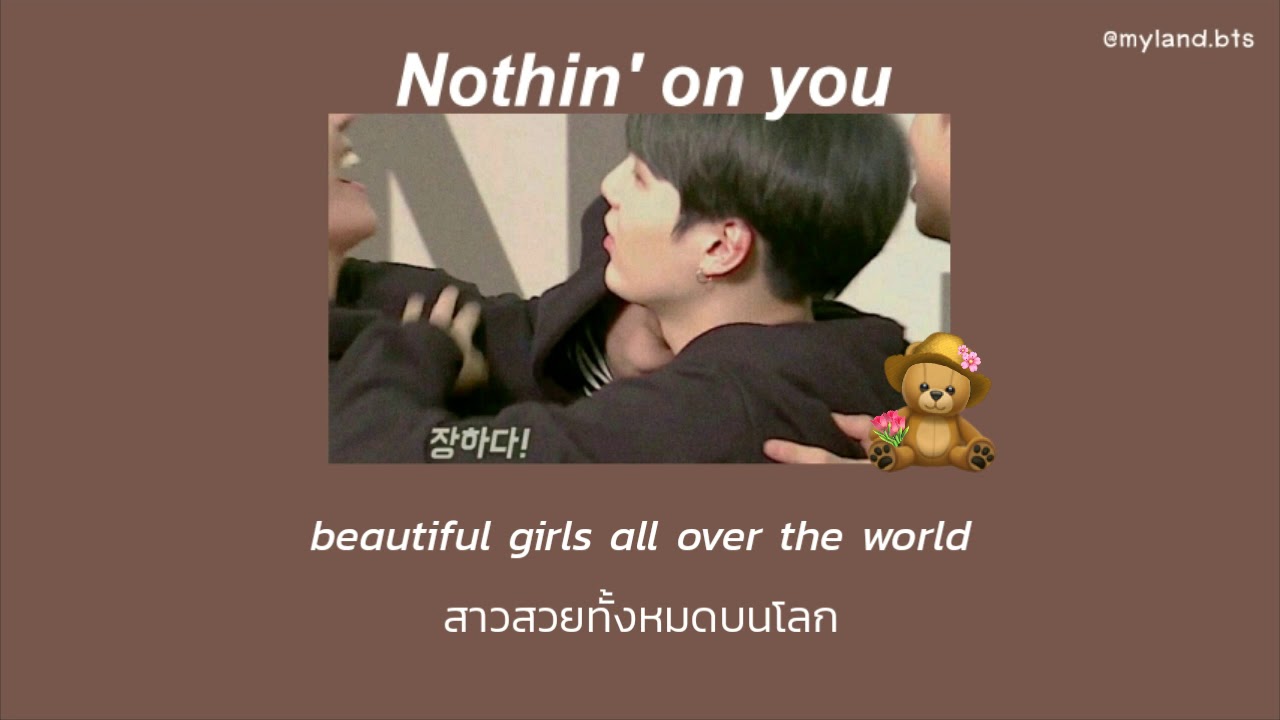 nothin' on you by - B.o.B ( feat. bruno mars ) | เเปลไทย | thaisub ...