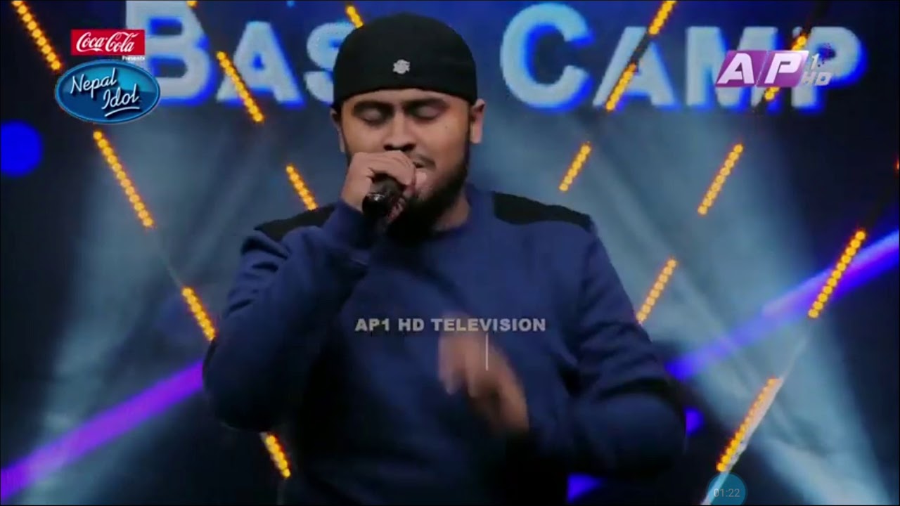 Dai ba hey / sujan chapagain from chitwan /nepal idol theater round 2 ...